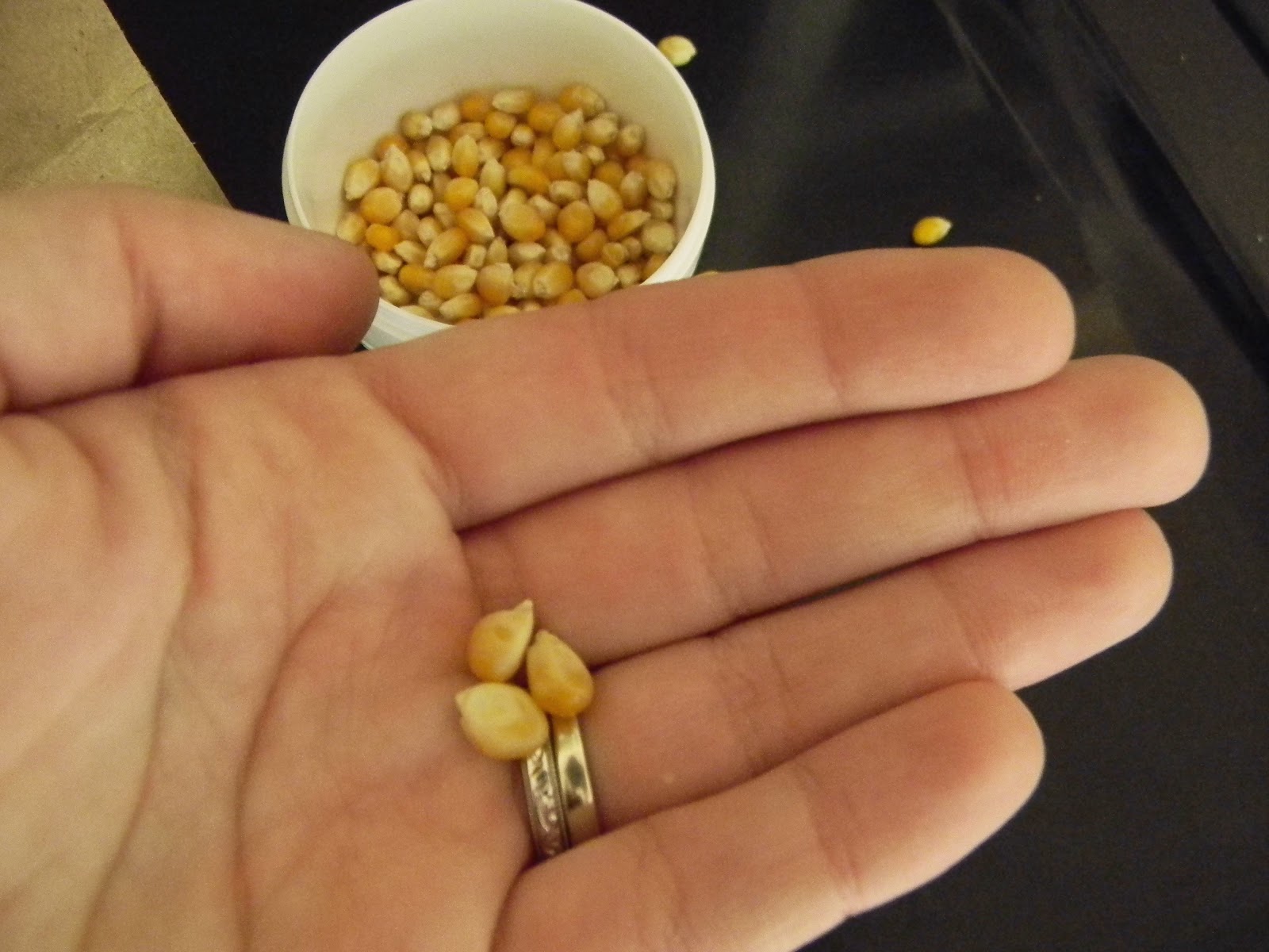 Fruitful: Simple Saturday: Popcorn in a Bag
