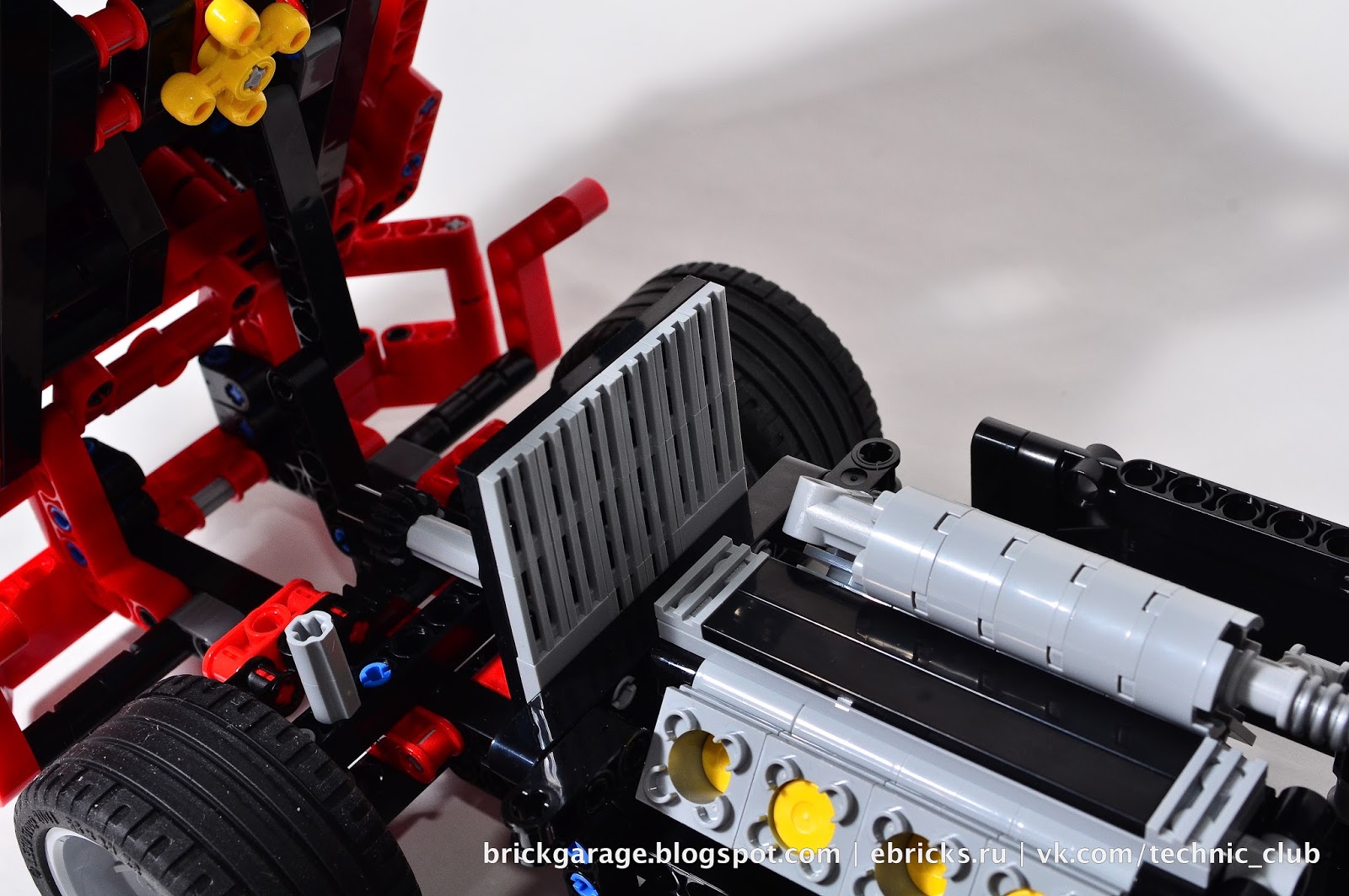 Первый Лего Техник блог: Обзор набора LEGO Technic 42041 Гоночный грузовик