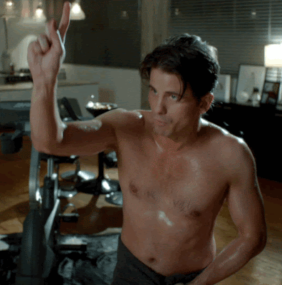 my new plaid pants: Good Morning, Jason Ritter