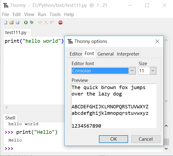 小狐狸事務所 好用的 Python 編輯器 Thonny