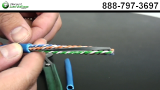 The Trench: How To Terminate Cat6A Keystone Jacks - Video and Pictures