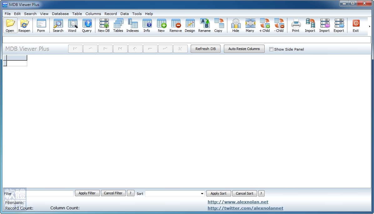 [下載]MDB Viewer Plus v2.50 直接讀取Microsoft Access MDB檔免費資料庫編輯工具 免安裝版 - 軟體罐頭