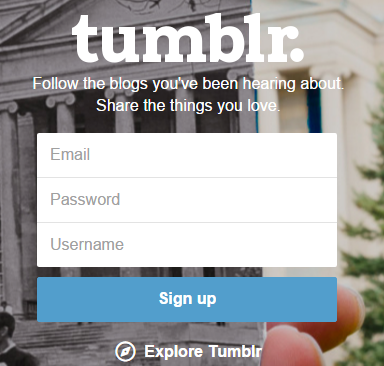 How to Start A Blog on tumblr Microblogging Platform? - BloggerSpice ...