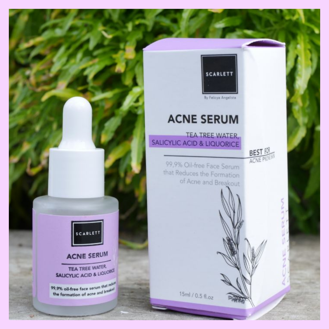 REVIEW SCARLETT ACNE SERUM DAN SCARLETT BRIGHTENING SERUM