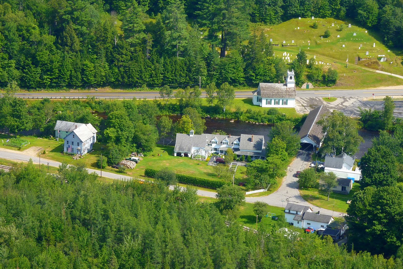 1HappyHiker: Peeks of Percy Peaks from Bald Mountain (Stark, NH)