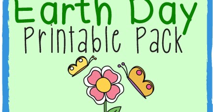 Free Earth Day Pack for Toddlers & PreK | Totschooling - Toddler ...
