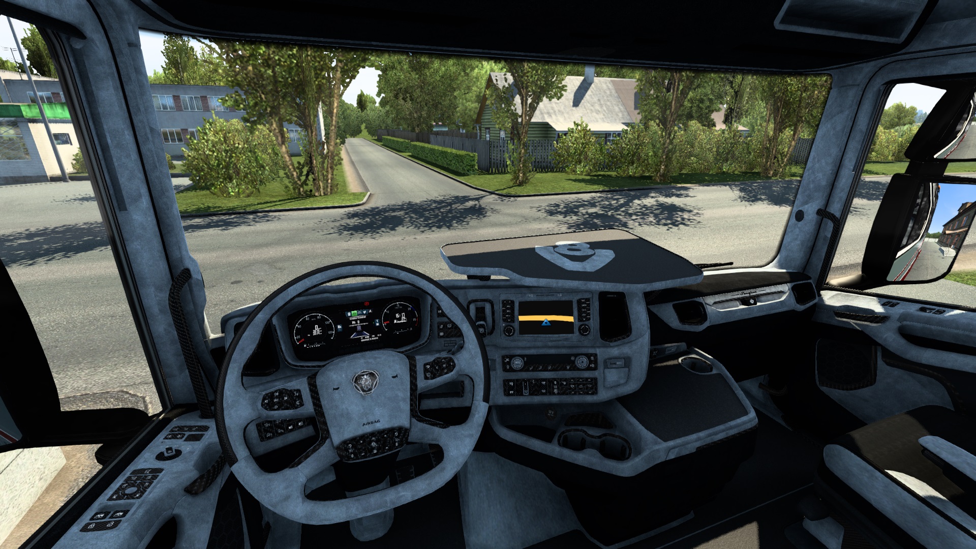 Customizable Scania Next Gen Grey - Carbon Detailed Interior - Euro ...