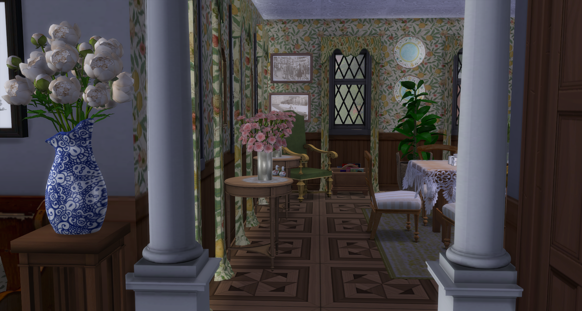 The Sims Powder Room: The Cronhardt