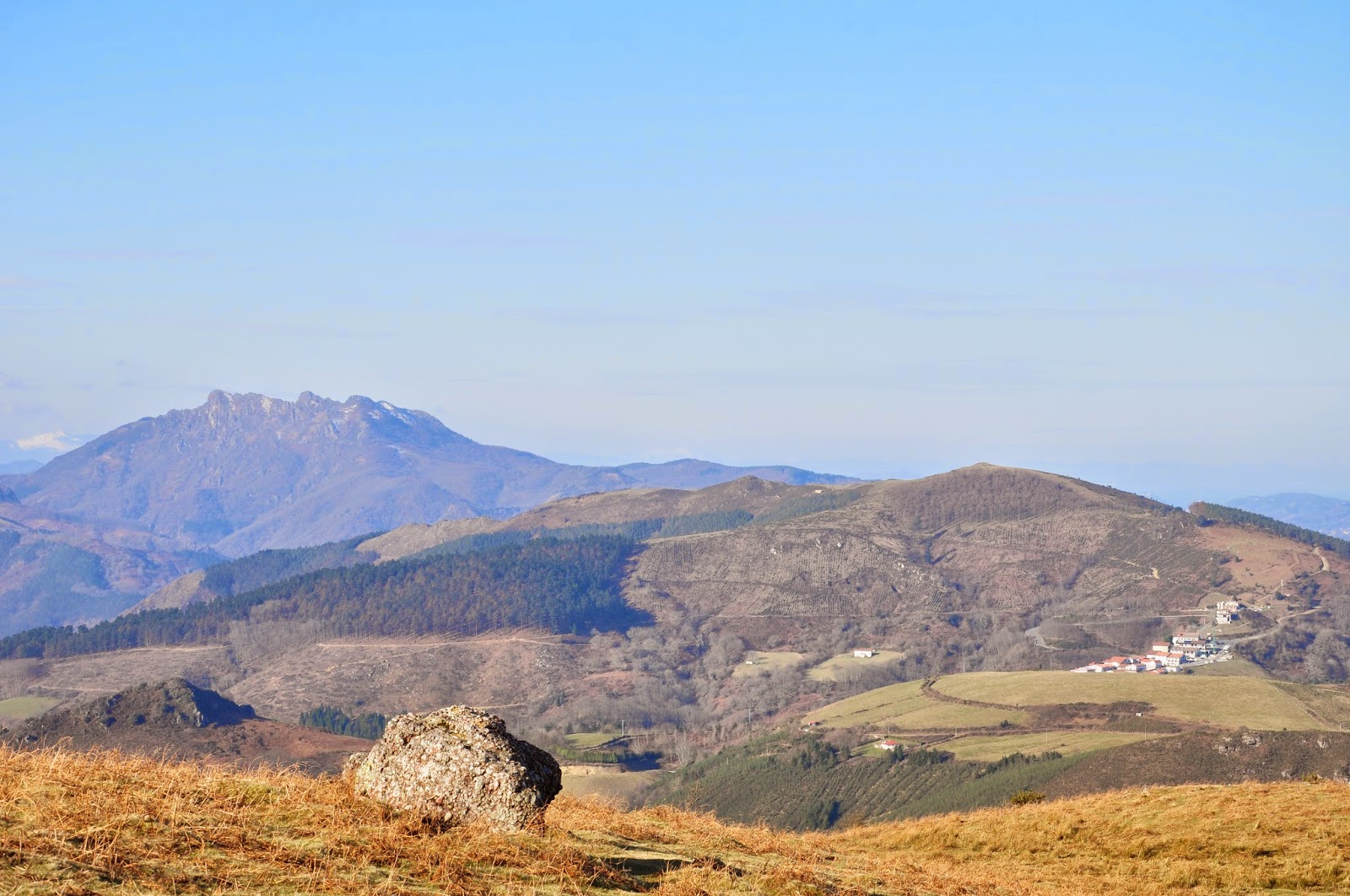 La Rhune (Larrun) 905m, depuis Olhette.