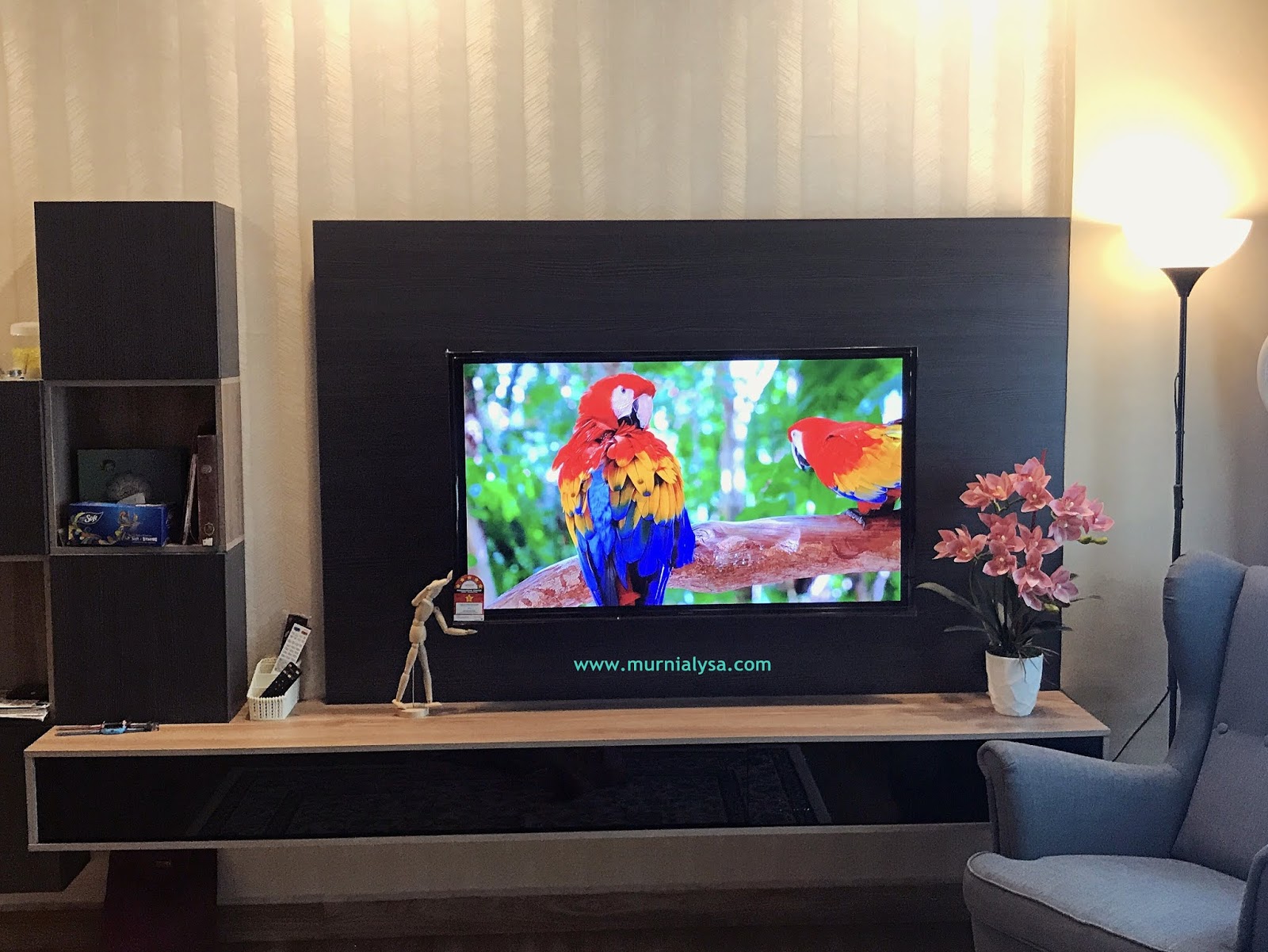 Coretan Murni Alysa : Beli TV Baru | Panasonic 4K LED Smart TV 49 Inchi