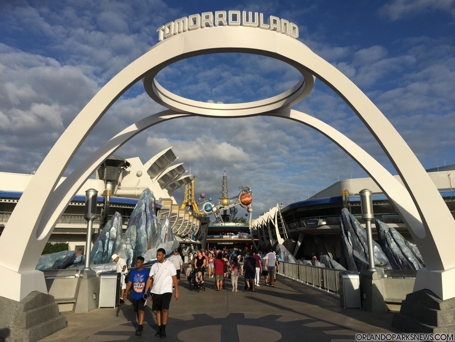 Magic Kingdom Update: New Tomorrowland Sign Debuts (PART 1) - Orlando ...