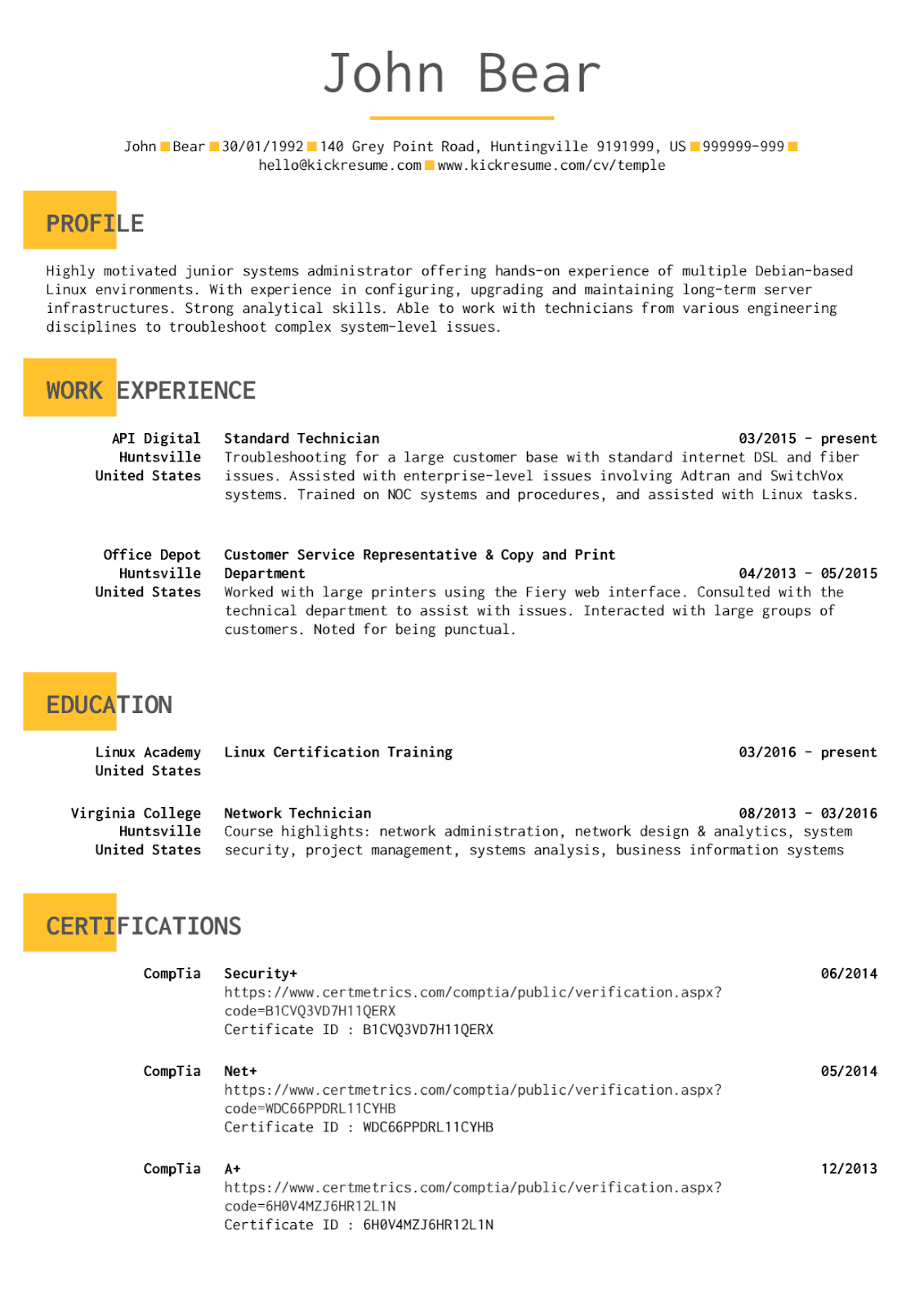 Great Resume Examples 2019 How to Make a Greate Resume Samples 2020