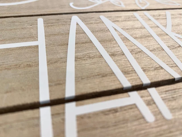 How to Design for Wood Signs with Slats in Silhouette Studio ...