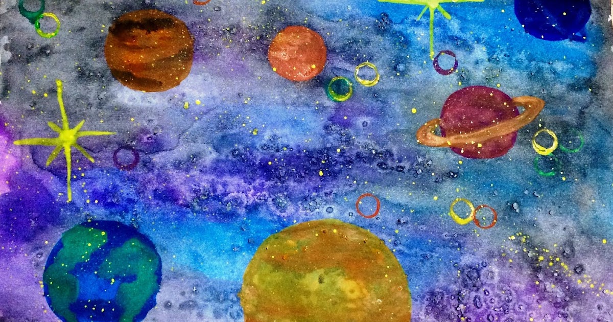 „Universul”- pictură cu sare - Materiale didactice de 10(zece)