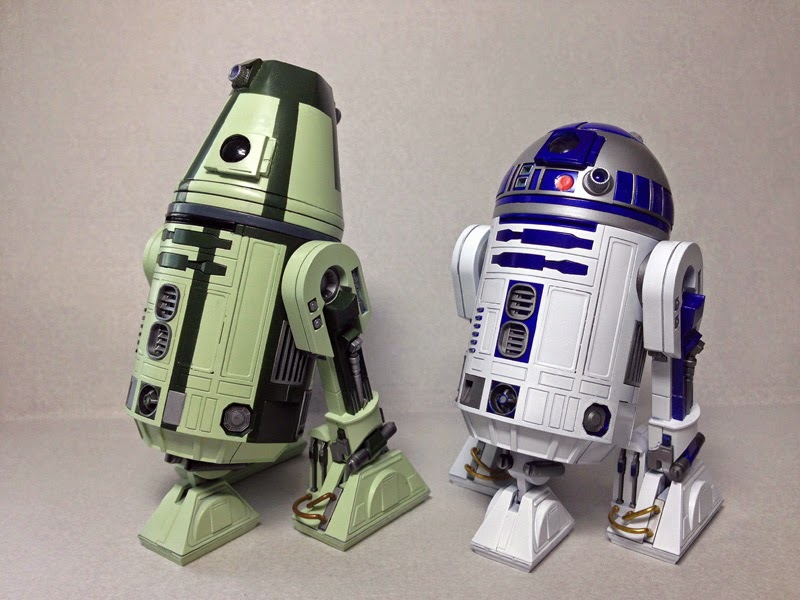 怪人工房 -Phantom workshop-: 【番外編】R2-D2とR4-M9