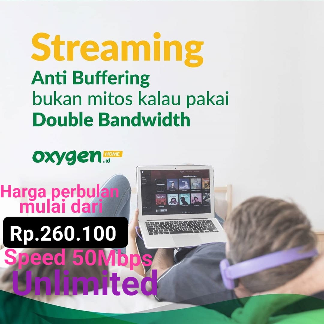 PAKET INTERNET UNLIMITED OXYGEN BOGOR