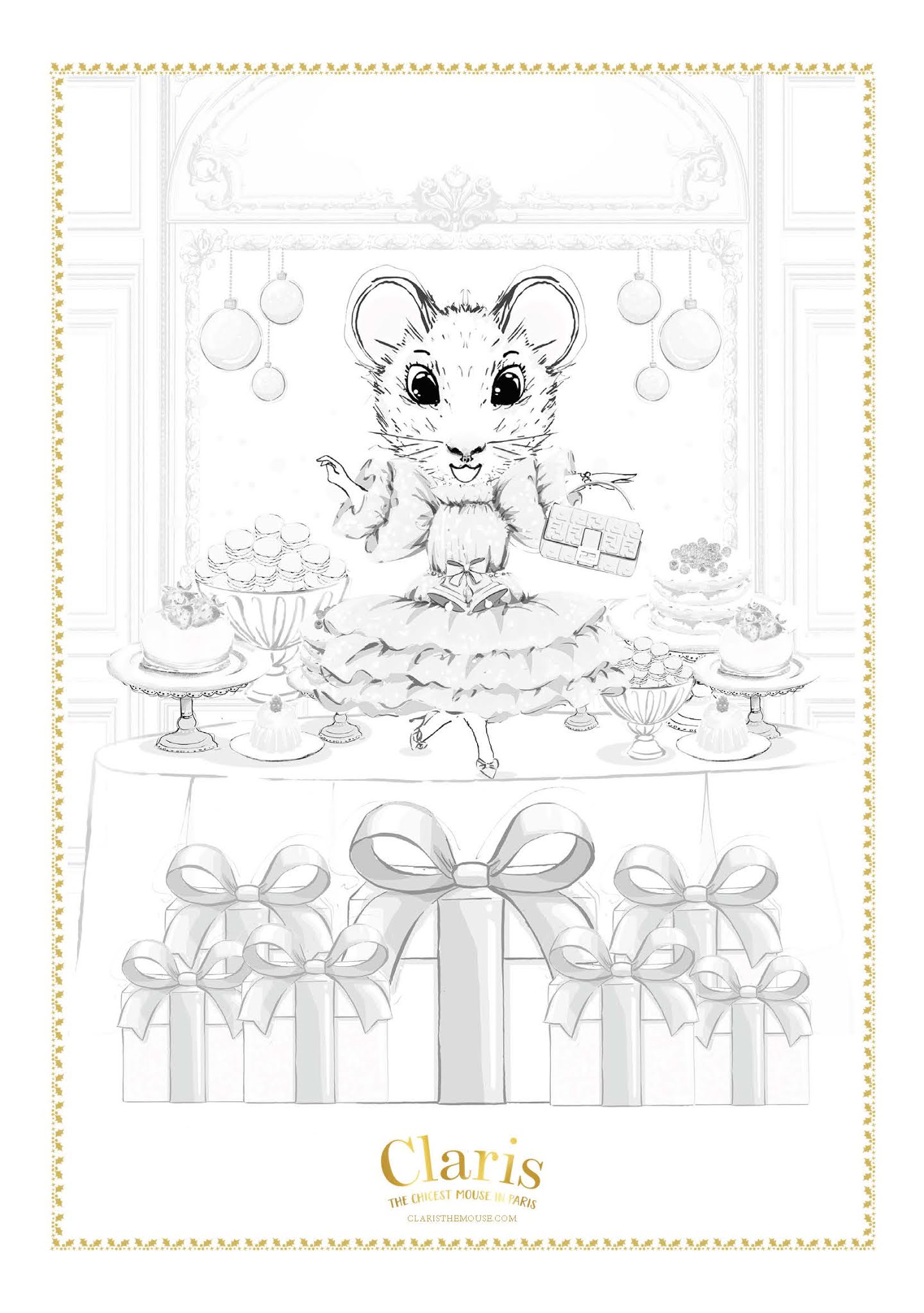 Enter to Win Signed Copies of the Complete 4-Book Claris: The Chicest Mouse in Paris series by ...