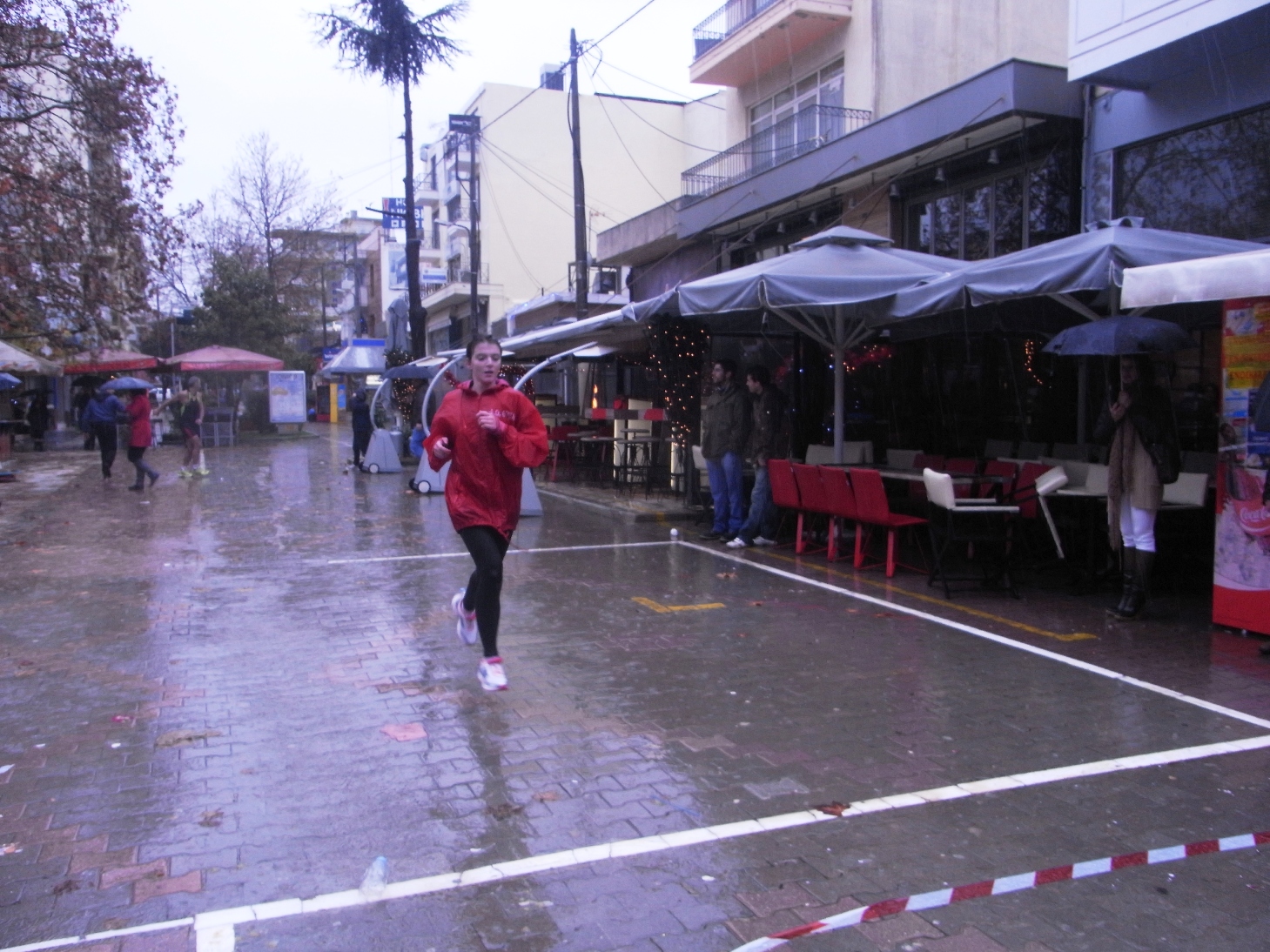 Με Καταρακτωδη Βροχη ο '' Γυρος της Καδμειας '' - ΘΗΒΑ SPOR