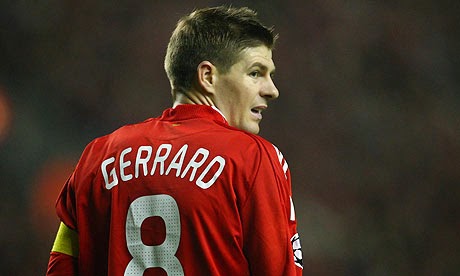 La premier league: Steven Gerrard