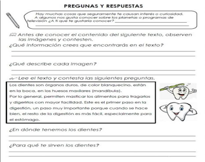 VITERBINAS EN ACCIÓN 2020: Fichas de comprensión lectora para segundo grado