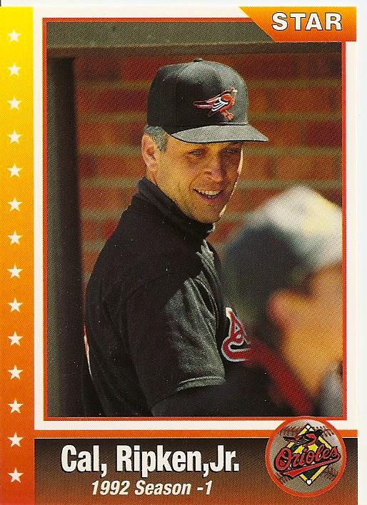 Orioles Card "O" the Day: Cal Ripken, Jr., 1995 Star Cal Ripken, Jr. #28