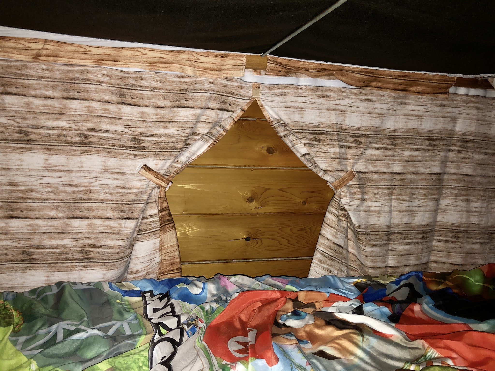 Ms. Nancy's Nook : A Bed Tent for Bunk Beds DIY