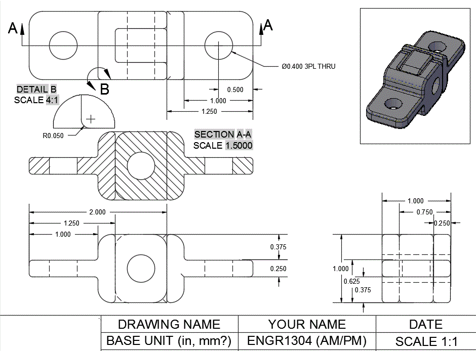 ENGR 1304: Ch4 - Sectional Views