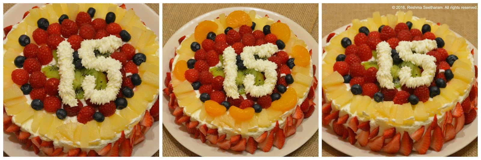 Fruit forest cake - II