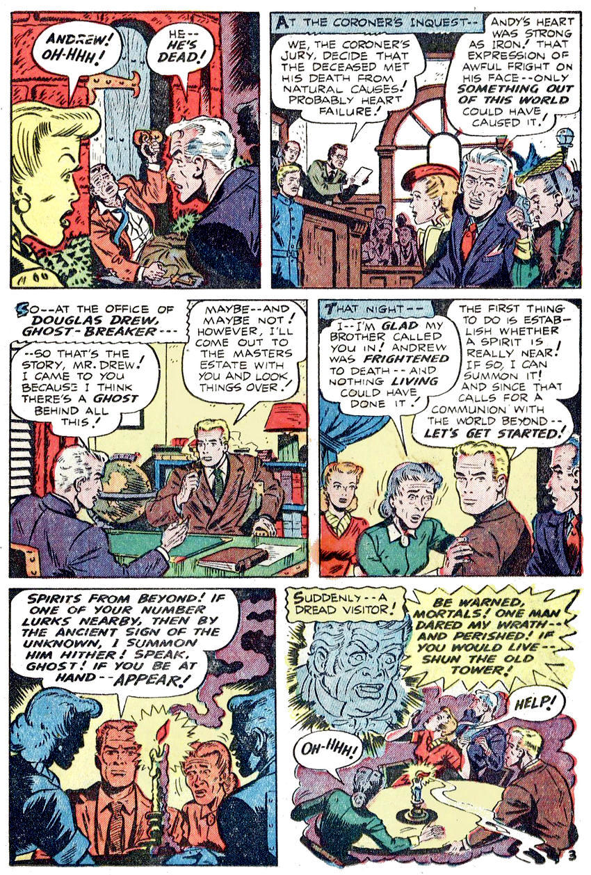 Pappy's Golden Age Comics Blogzine: Number 1880: The secret of the old ...