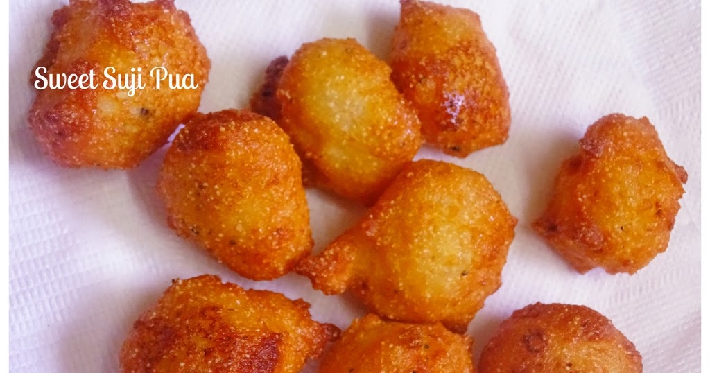 Suji Ka Pua/Sweet Semolina Fritters(step by step with photo)