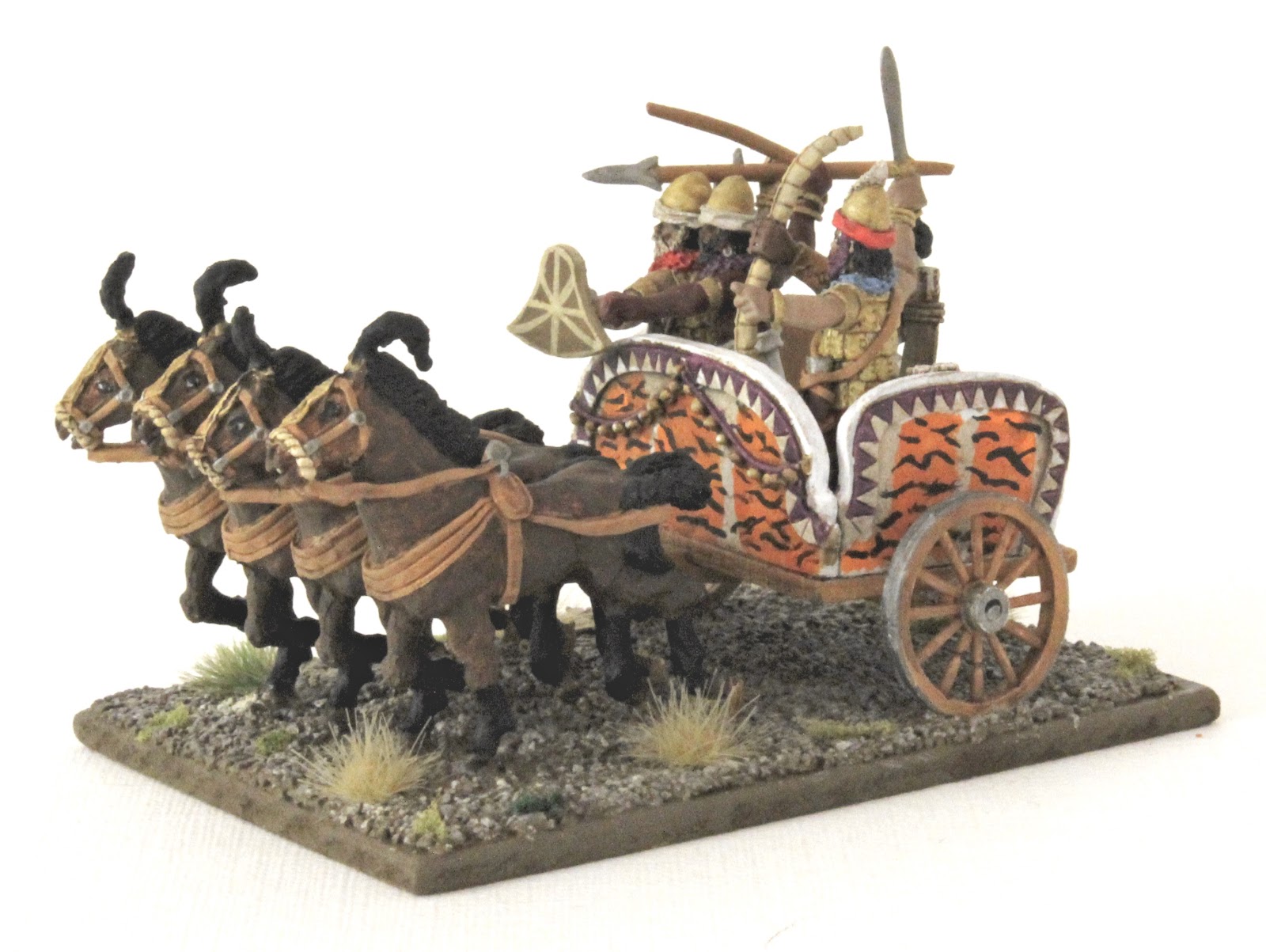 Bucellarii: More Indian Four Horse Chariots