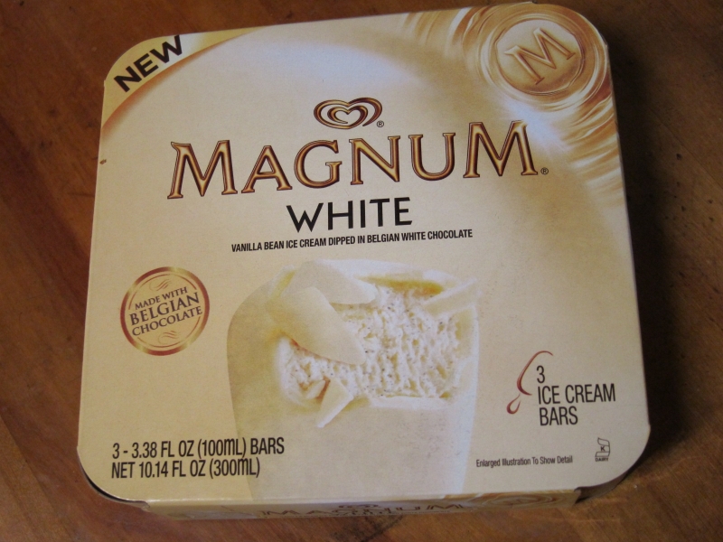 Frozen Friday: The Magnum White Ice Cream Bar | Brand Eating