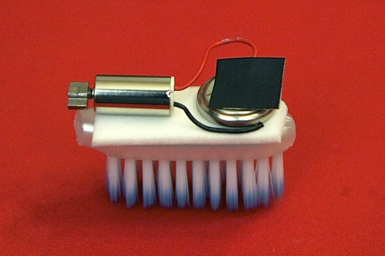 Conner Family Blog: Racing BristleBots