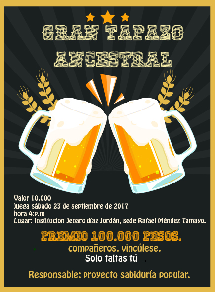 Sabiduría popular : ESPECTACULAR TAPAZO ANCESTRAL!!