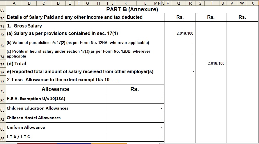 Difference between New Tax Regime and Old Tax Regime U/s 115 BAC for the