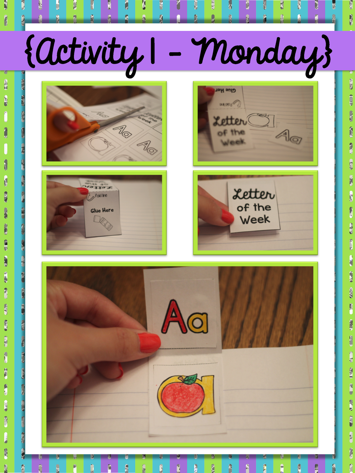 Keepin' It Kool In KinderLand: Letter of the Week Interactive Notebook ...