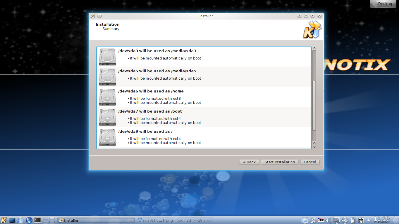 Kanotix Dragonfire LinuxTag 2013 KDE 64 bit REVIEW : Simply efficient ...