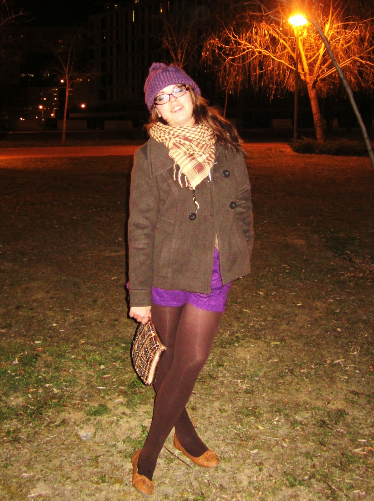 El Purgatorio de la moda: Brown & Purple / Morado y Marrón