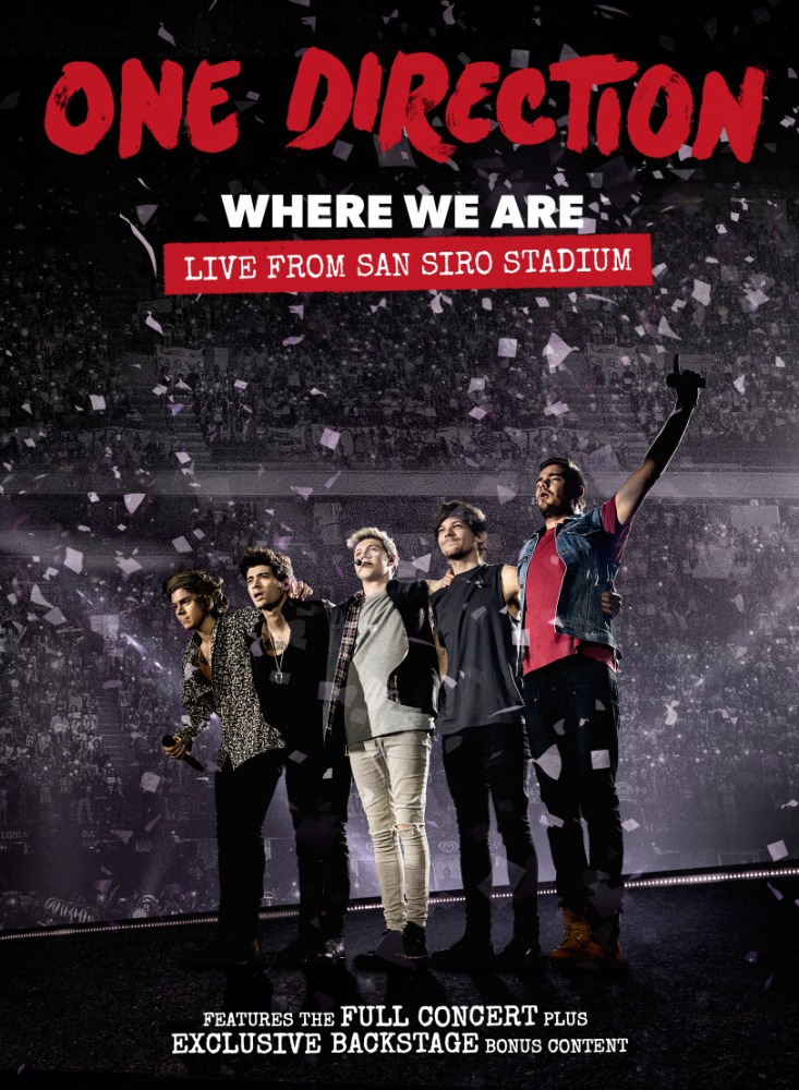 DVD: One Direction - Where We Are - Live From San Siro Stadium ...