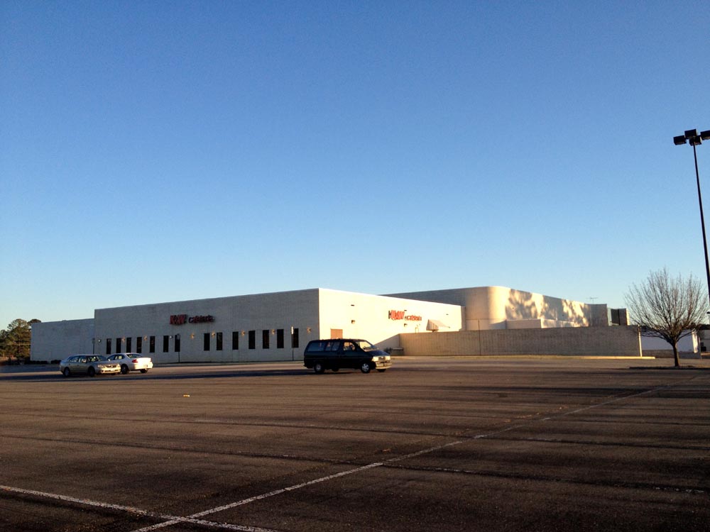 Sky City: Retail History: Parkwood Mall/Wilson Mall: Wilson, NC