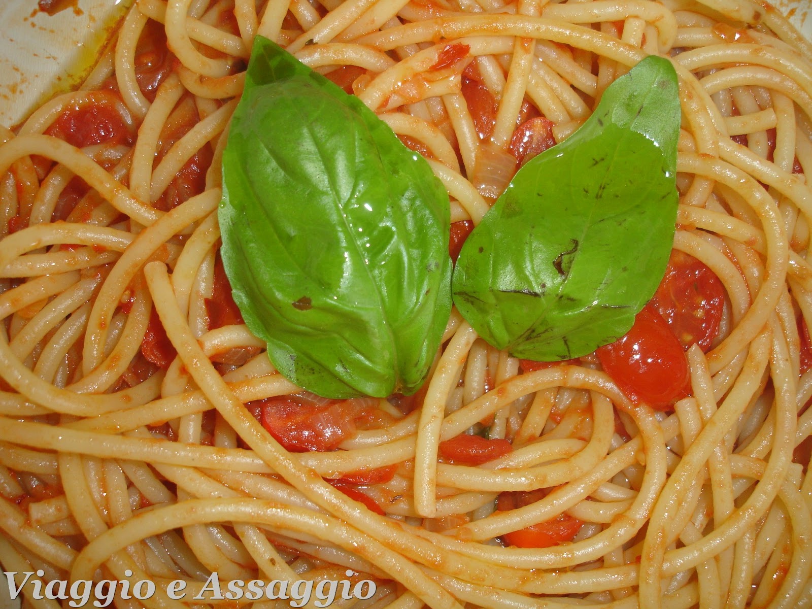 SPAGHETTI AL POMODORO PICCANTE | Viaggio e Assaggio