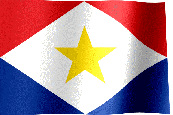 Flag of Saba (GIF) - All Waving Flags