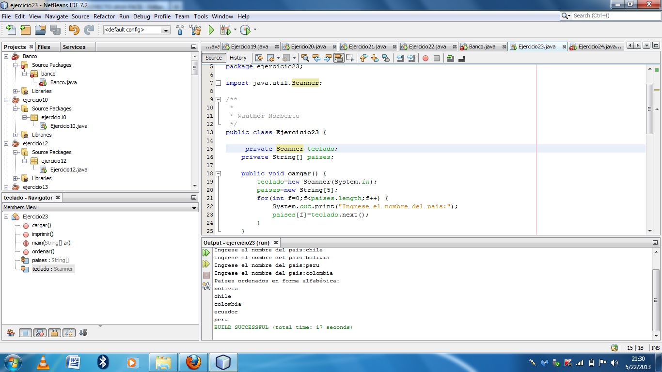PROYECTO JAVA FACIL
