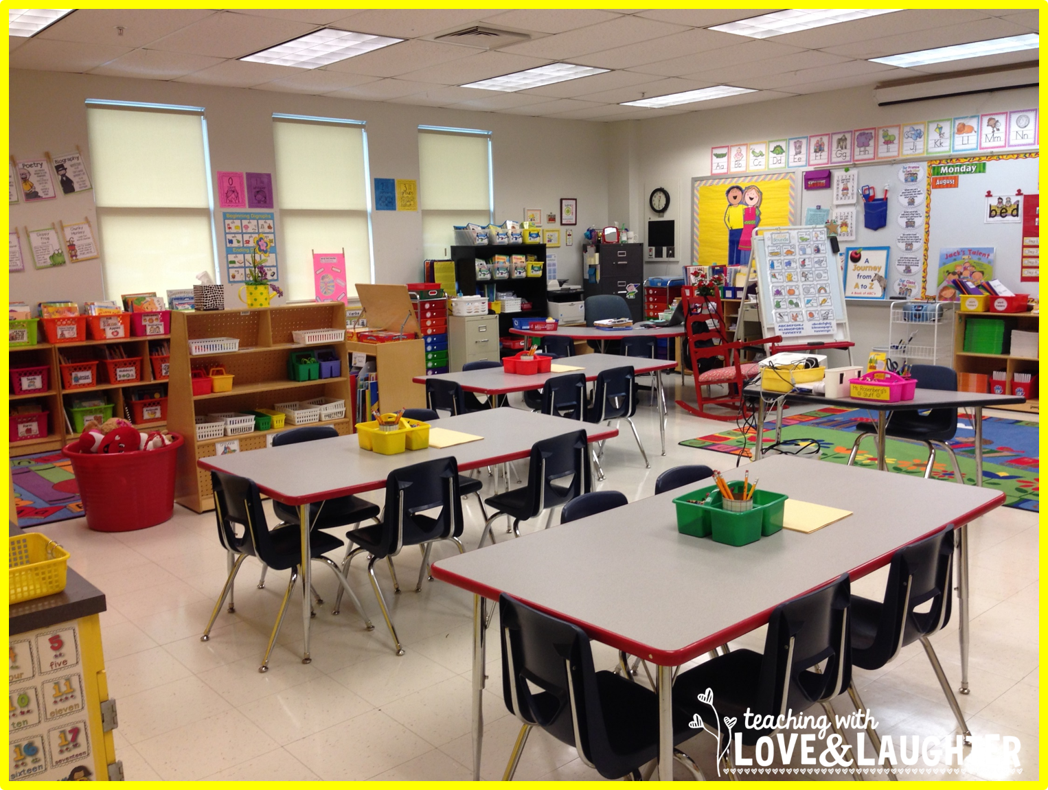Teaching With Love and Laughter: Classroom Reveal 2014-2015