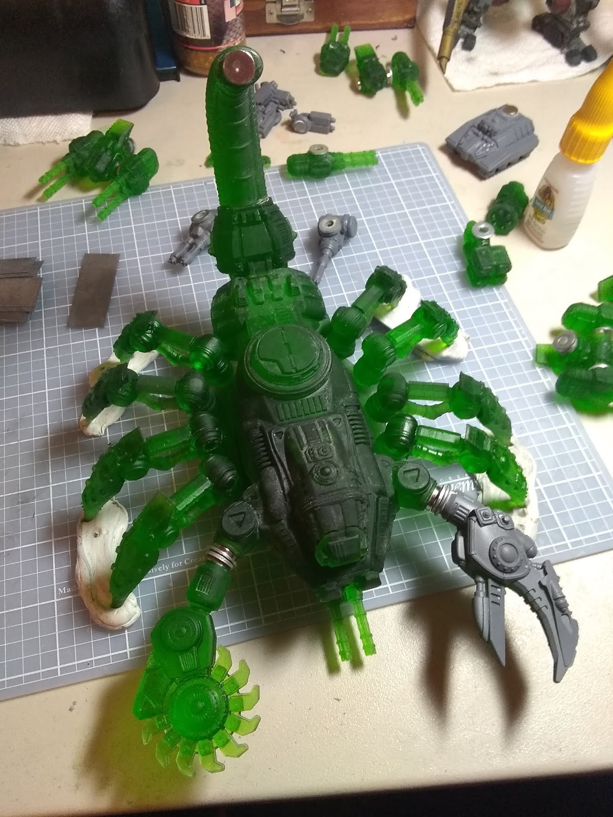 I Hope You've Been Well. Here's A Large Mechanical Scorpion As A Token ...