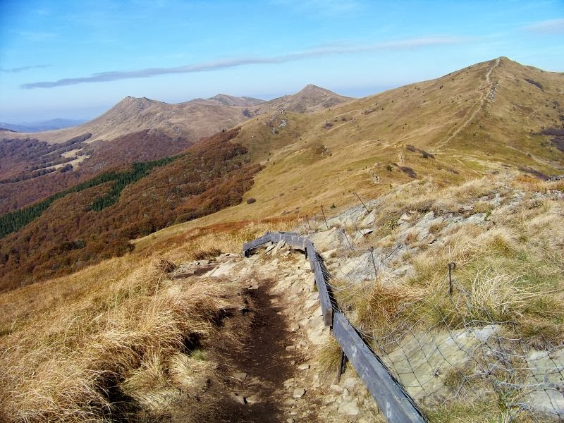 Na szlakach górskich i niegórskich: Bieszczady: Rozsypaniec, Halicz i ...