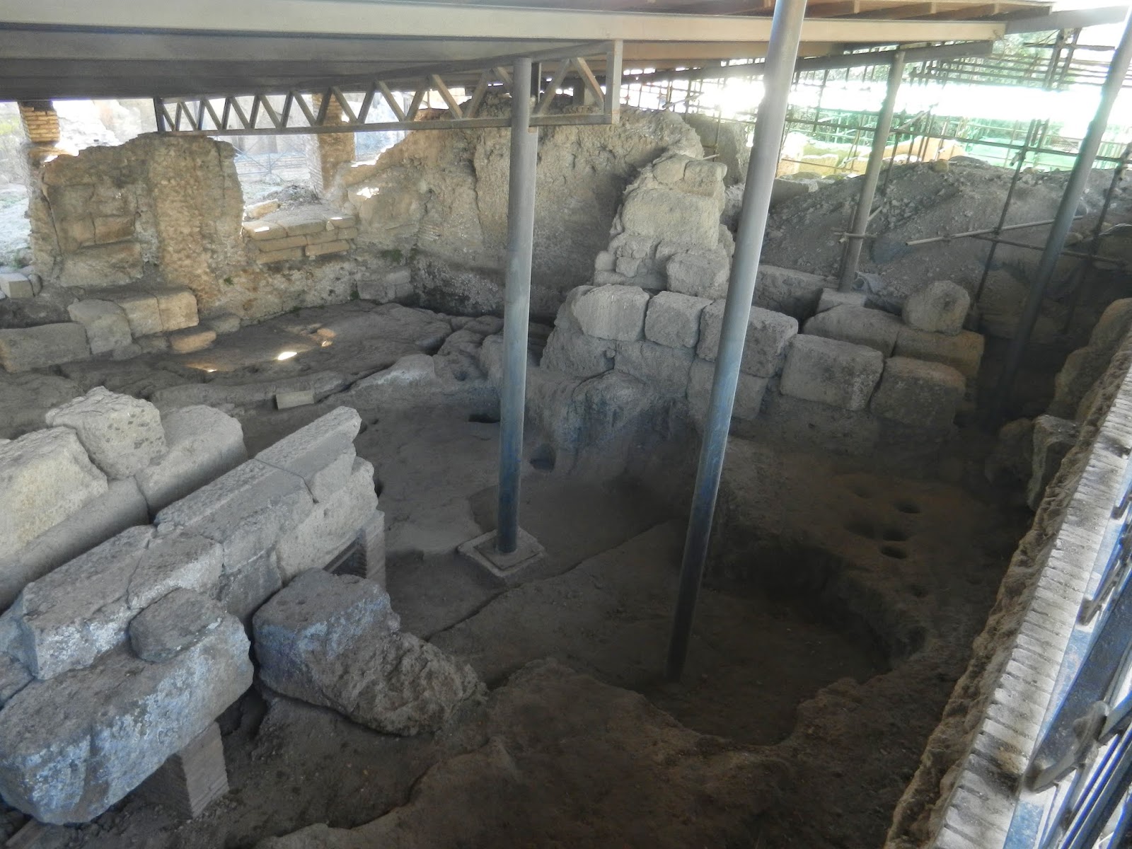 Once around the big blue marble: Huts of Romulus