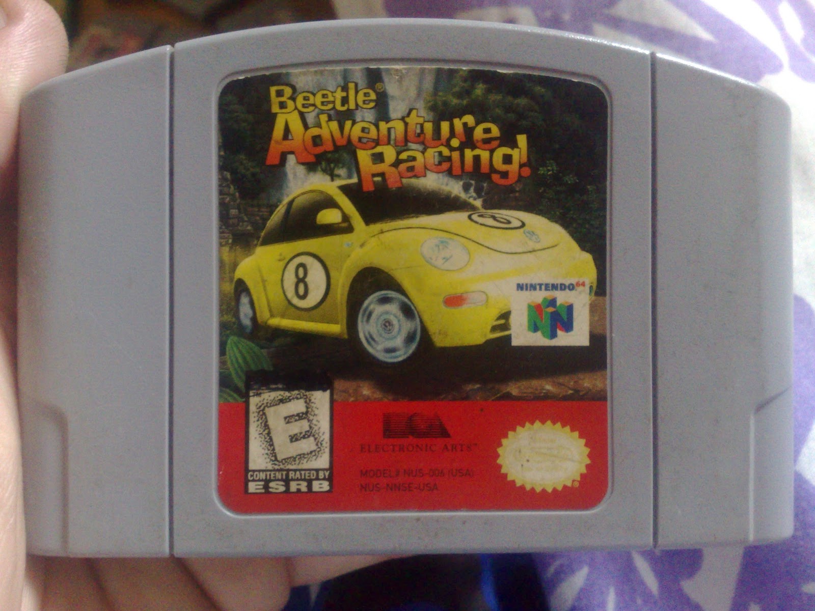 Minha Coleção N64: Beetle Adventure Racing! Original