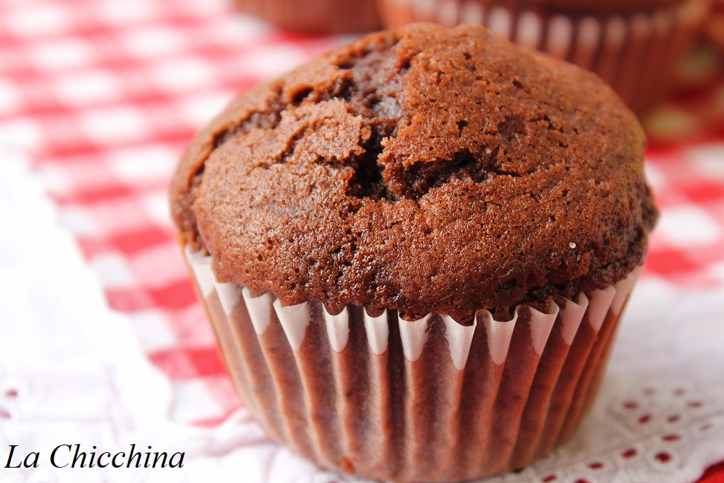 Muffin al cioccolato, pere e rum Cucina facile e veloce
