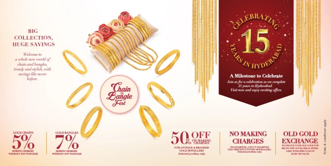 Joyalukkas gold chain fest